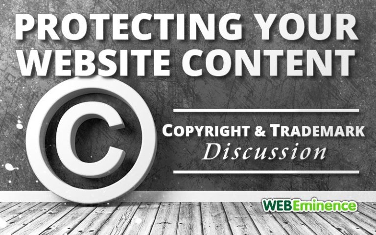 Trademark & Copyright Q&A - Protecting Your Website Content