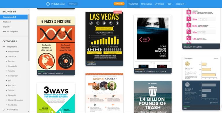 Venngage Review - Free Infographic Creation and Much More
